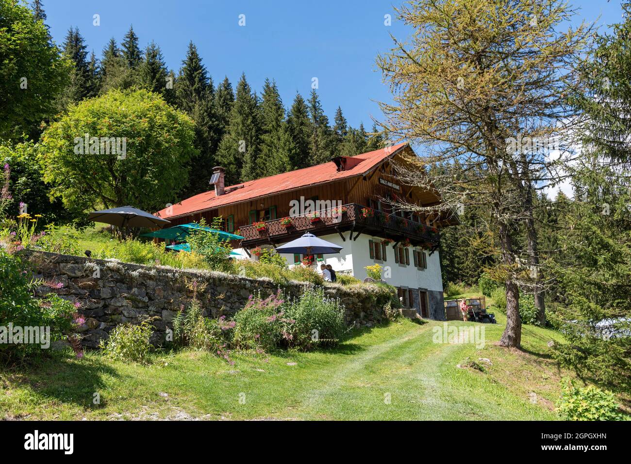 France, Haute-Savoie (74), Mont Blanc Massif, les Contamines Montjoie ...