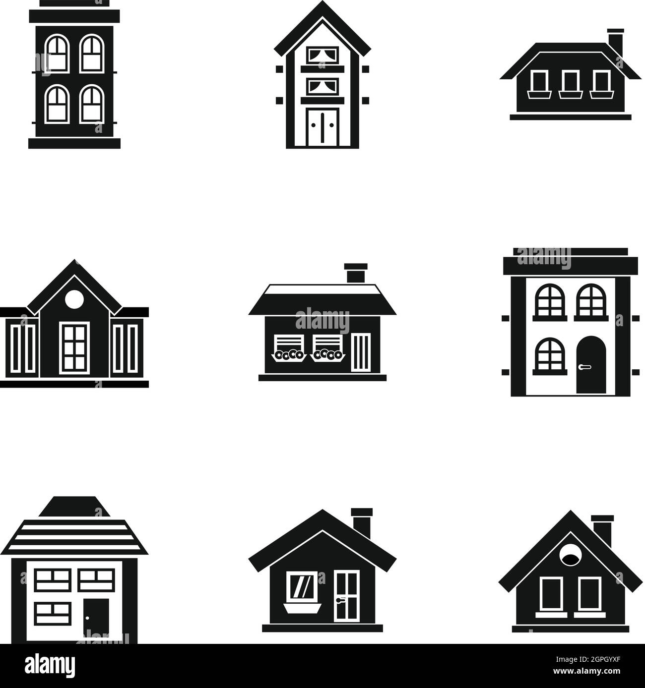 Residence Stock Vector Images - Alamy