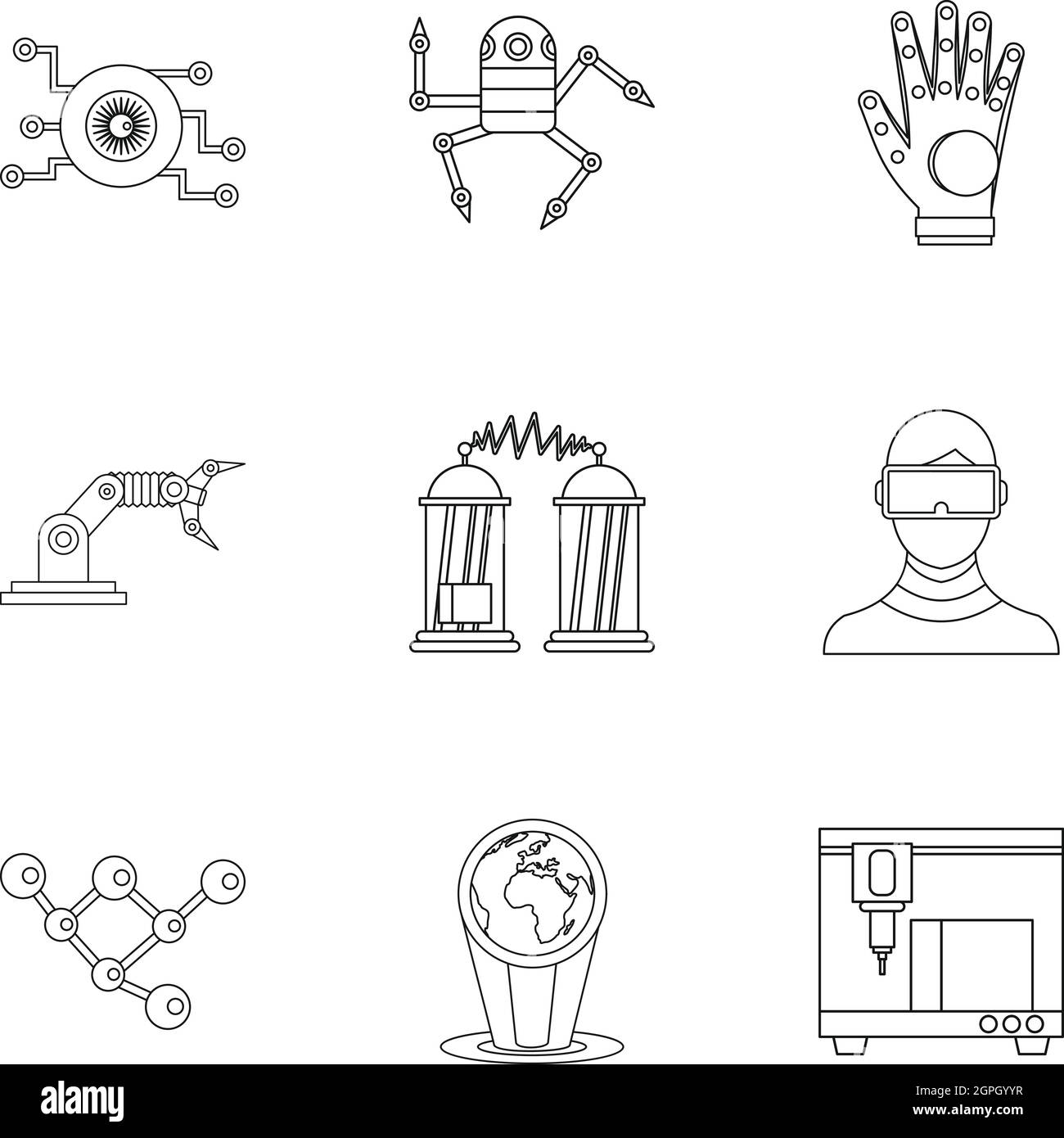 Current device Stock Vector Images - Alamy