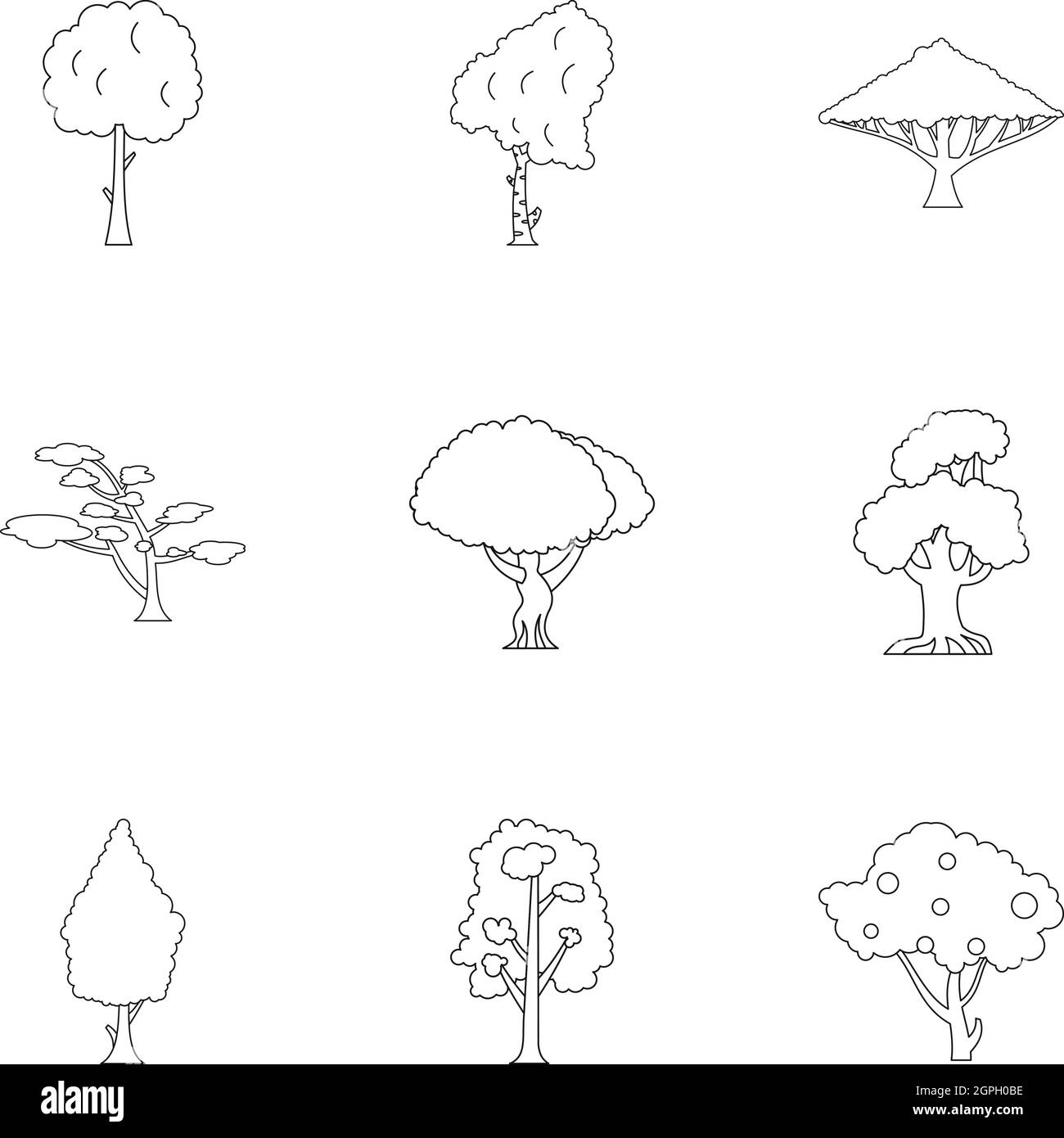 Horizon outline Black and White Stock Photos & Images - Alamy