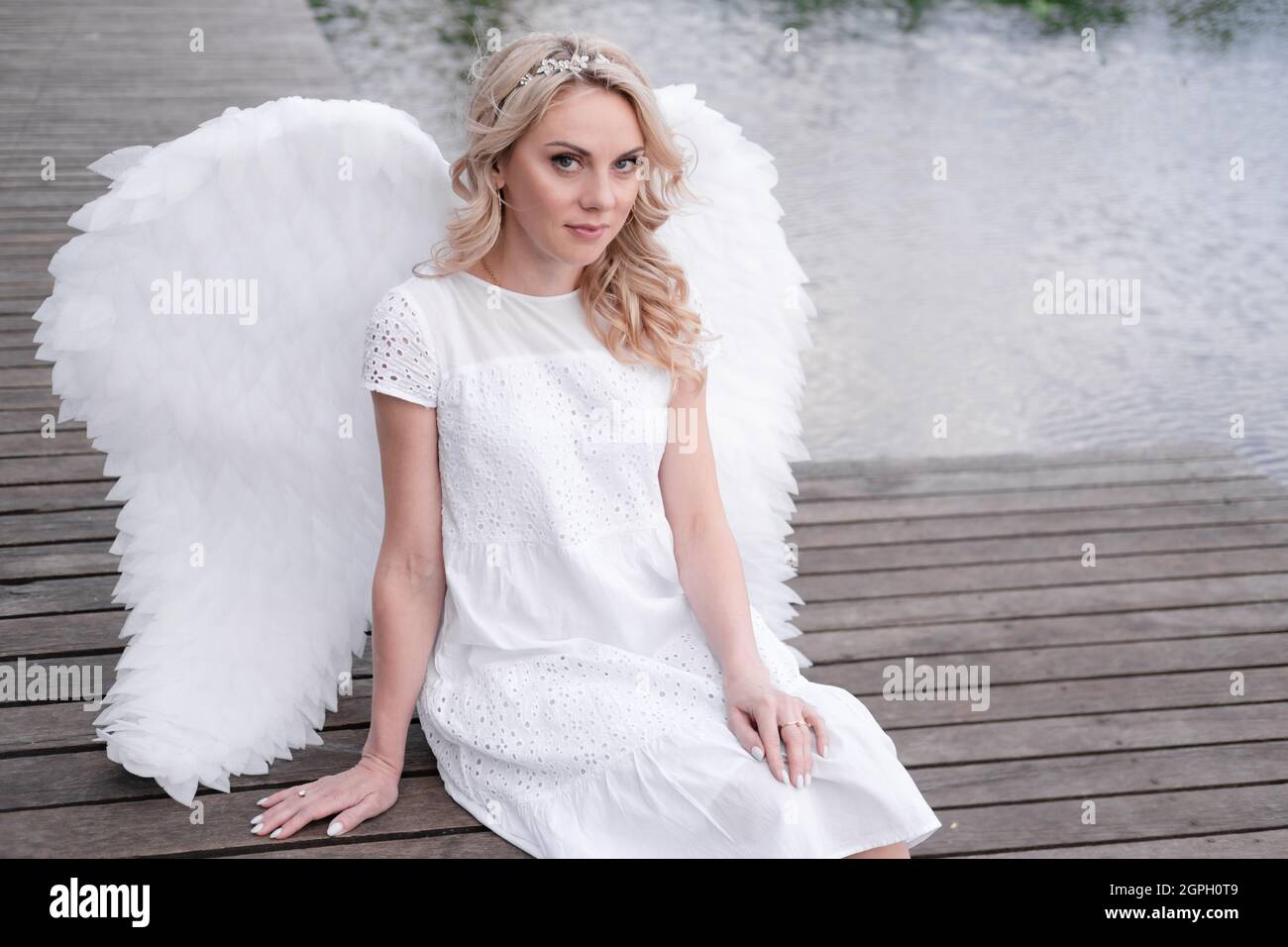 White Angel Costume For Women