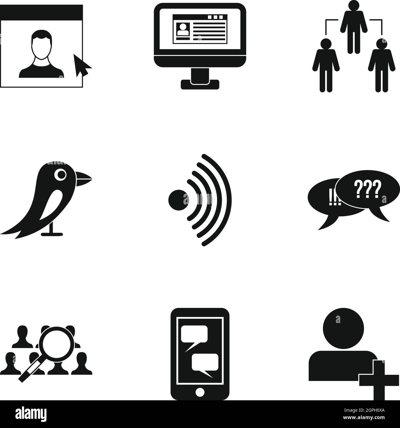 Simple message hi-res stock photography and images - Alamy