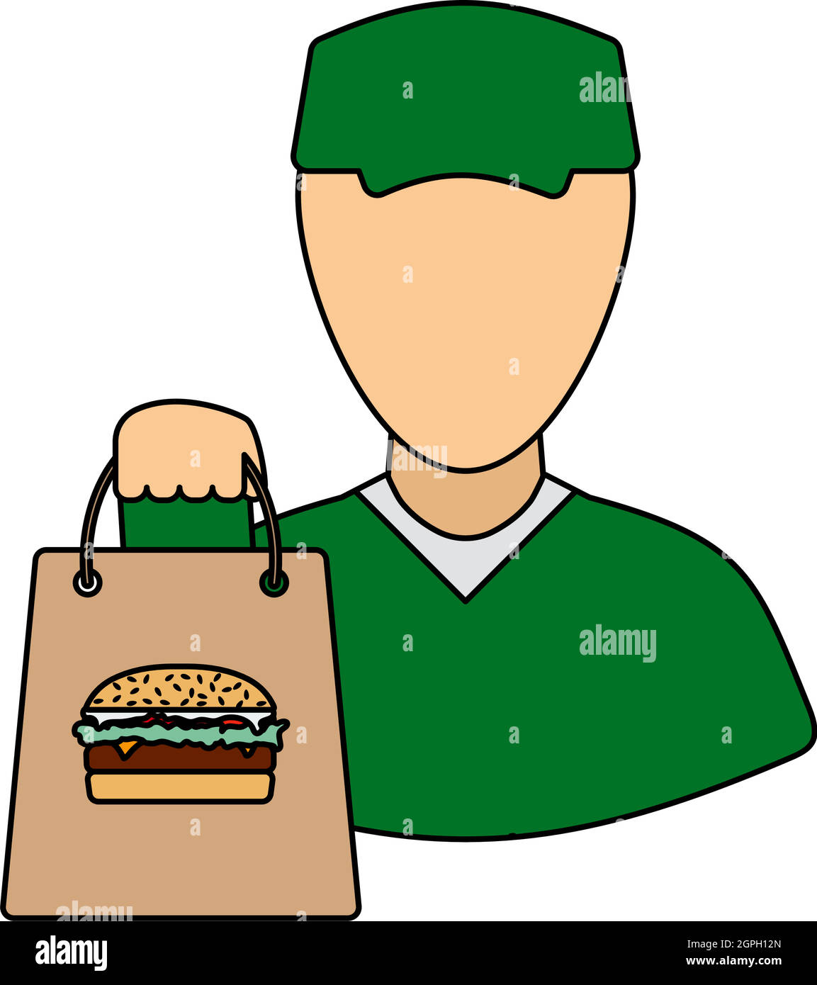 Food Delivery Icon Stock Vector Image & Art - Alamy