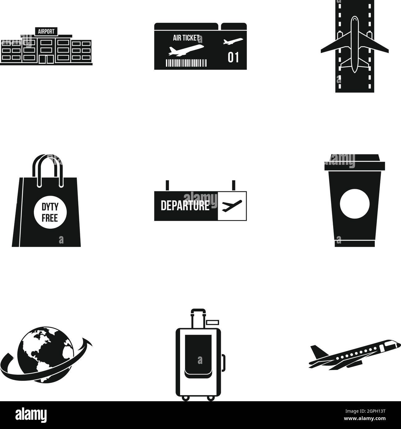 Simple airport terminal design hi-res stock photography and images - Alamy