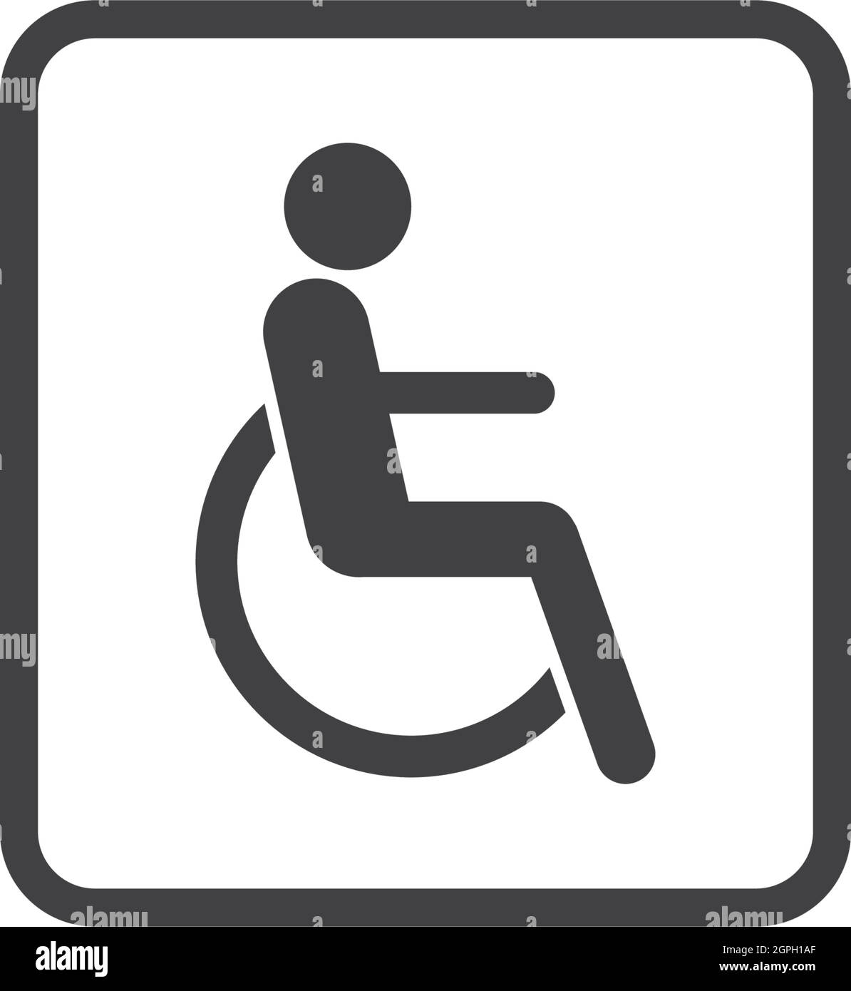 wheelchair disable patient vector illustration design Stock Vector ...