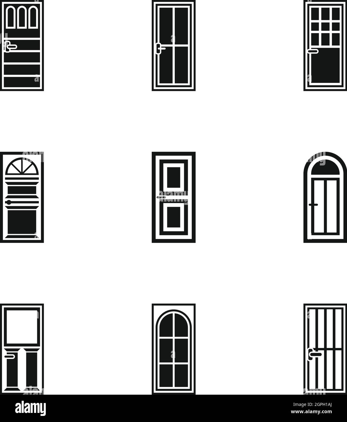 Interior doors icons set, simple style Stock Vector Image & Art - Alamy Interior doors icons set, simple style Stock Vector Image & Art - Alamy