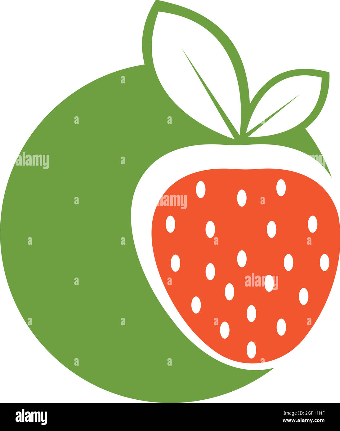 strawberry icon logo vector illustration Stock Vector Image & Art - Alamy
