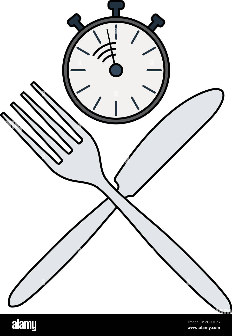 Lunch time app icon hi-res stock photography and images - Alamy