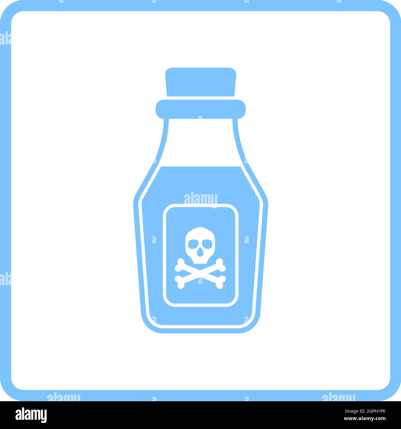 Cartoon bottle poison hi-res stock photography and images - Alamy