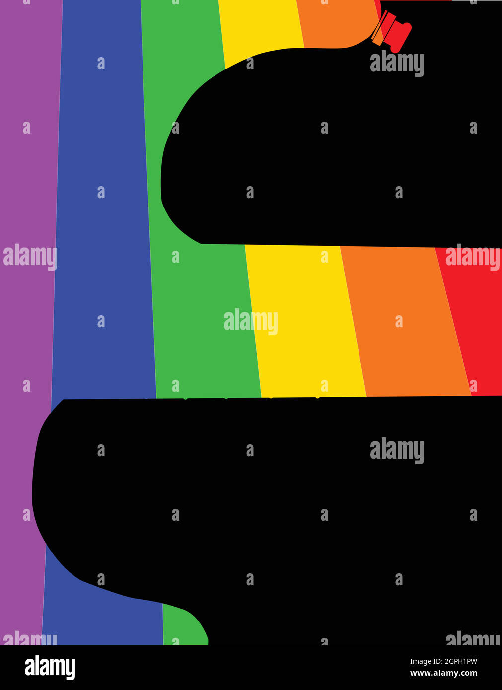 Colors of lgbtq Stock Vector Images - Alamy