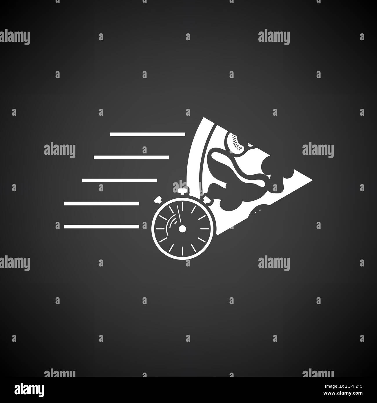 Pizza Delivery Icon Stock Vector Image & Art - Alamy