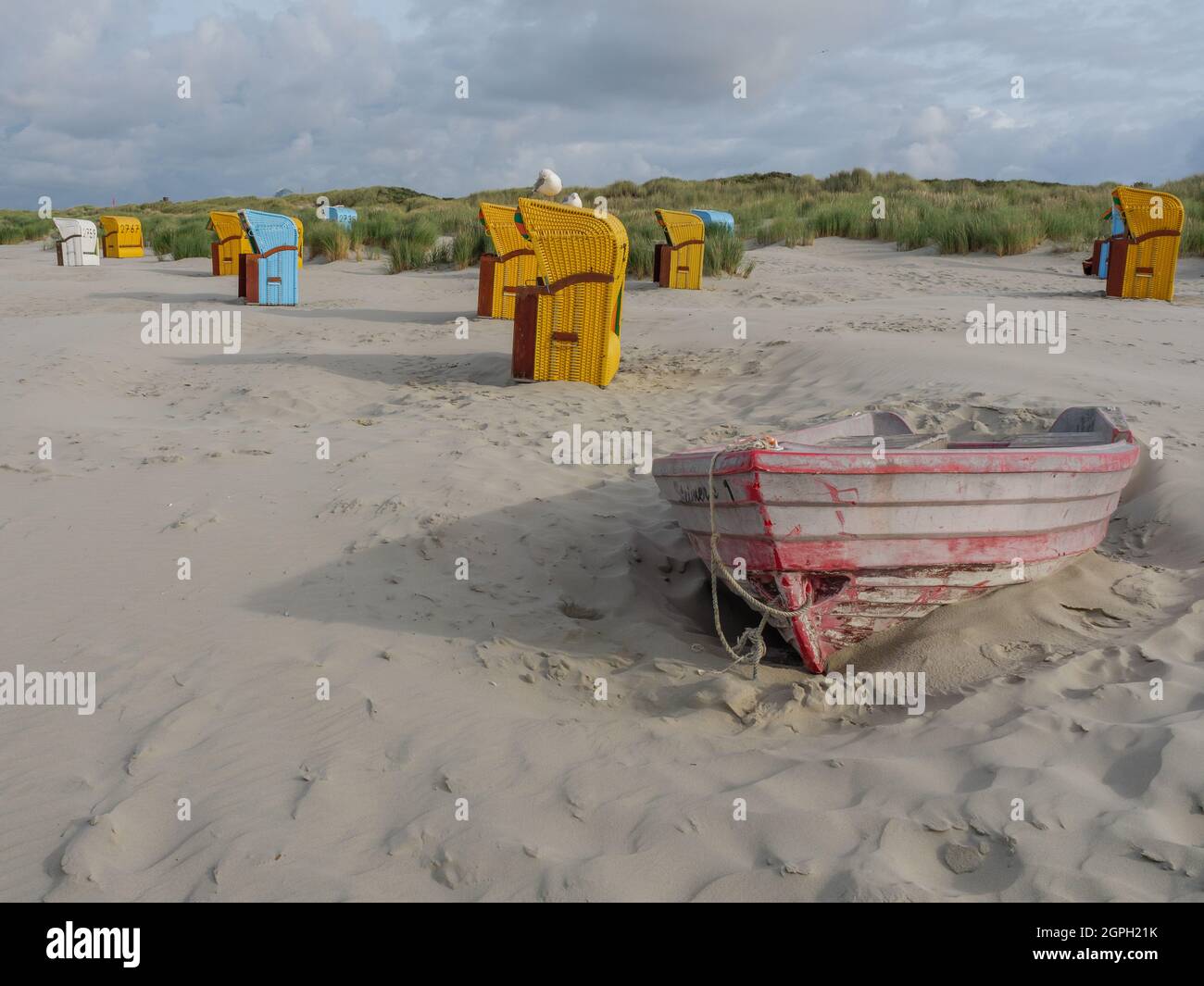 The island of Juist in the north sea Stock Photo - Alamy