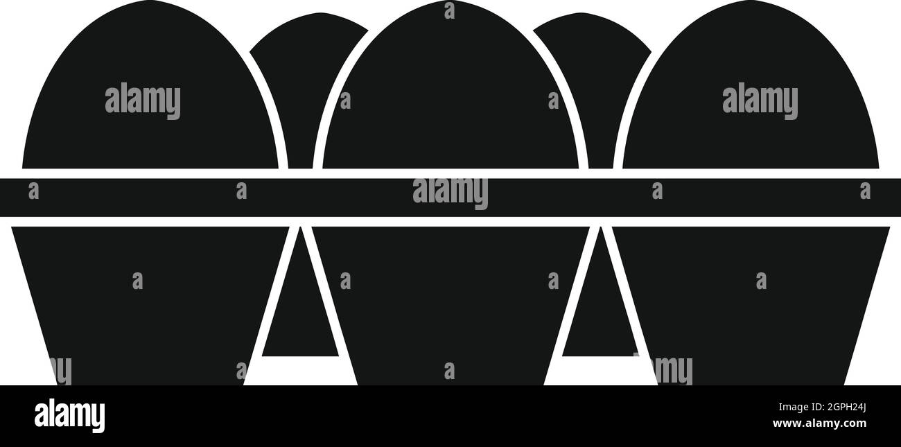 Shell simple vector icon Black and White Stock Photos & Images - Alamy