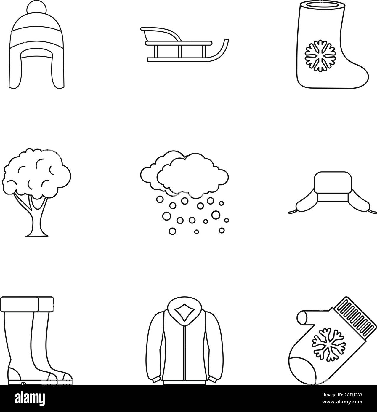 9 winter Black and White Stock Photos & Images - Alamy