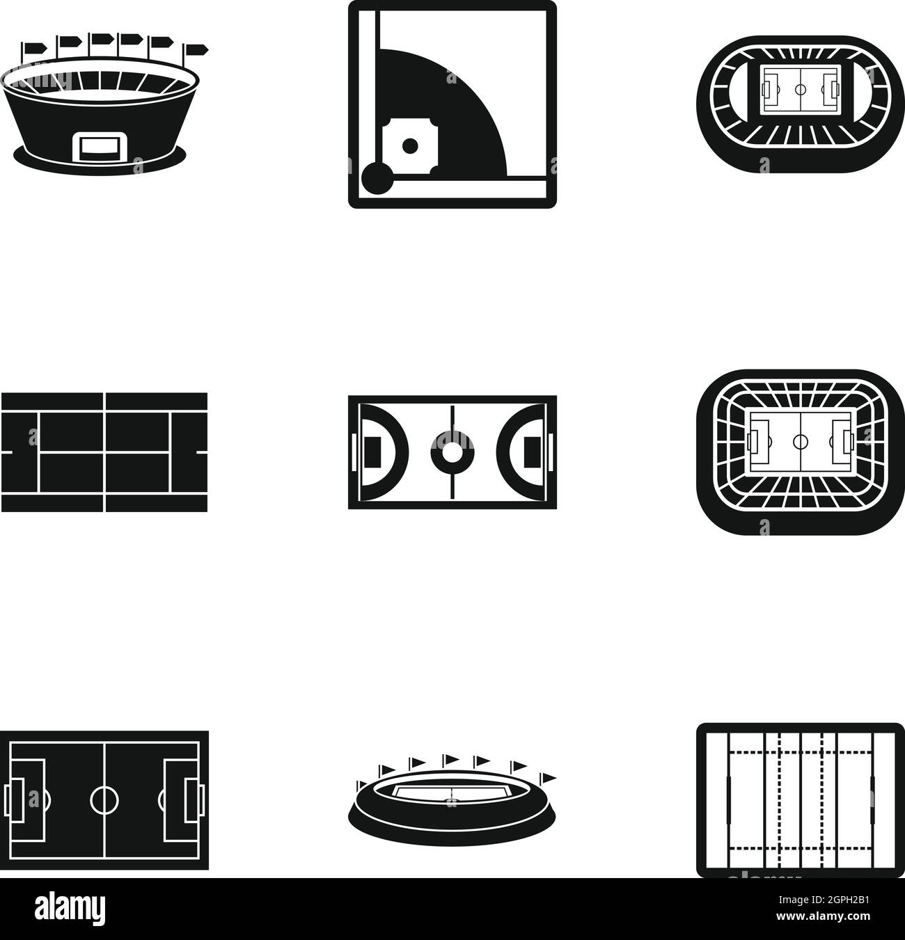 Modern sports complex Black and White Stock Photos & Images - Alamy