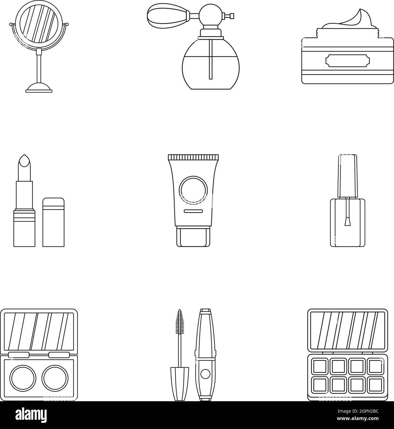 Eye cream face Stock Vector Images - Alamy