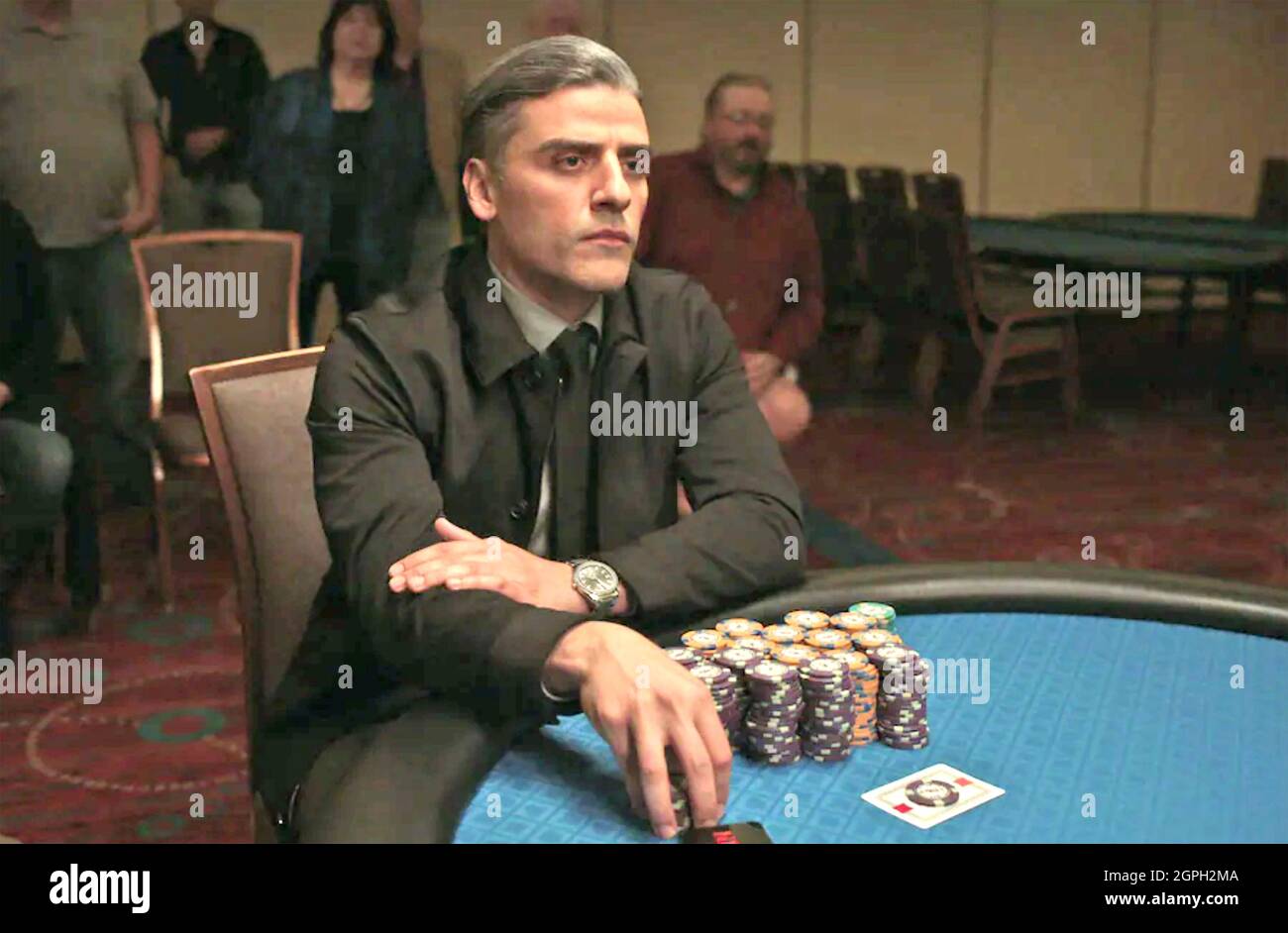 THE CARD COUNTER 2021 Focus Features film with Oscar Isaac Stock Photo ...