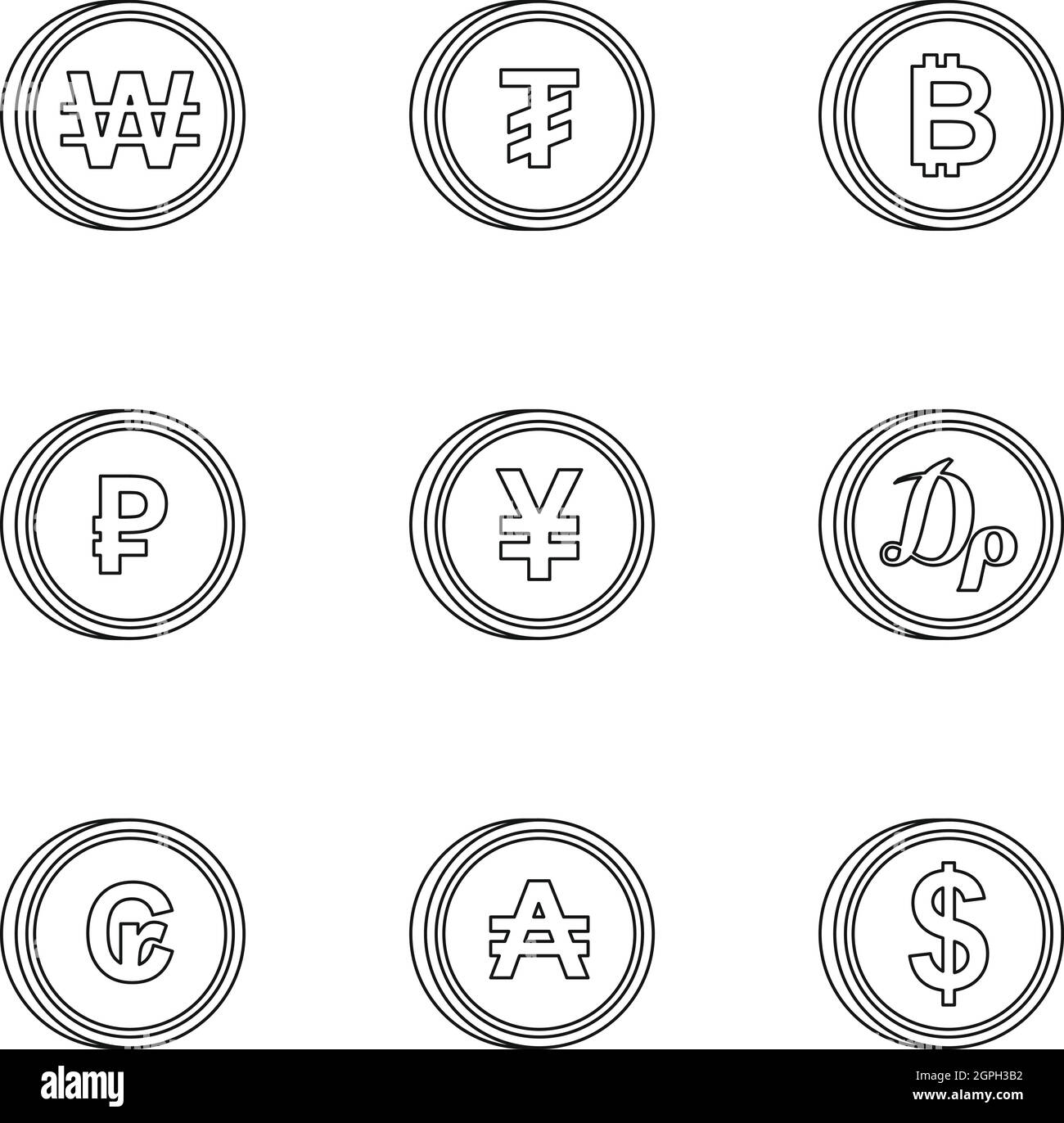 Types of money hi-res stock photography and images - Alamy