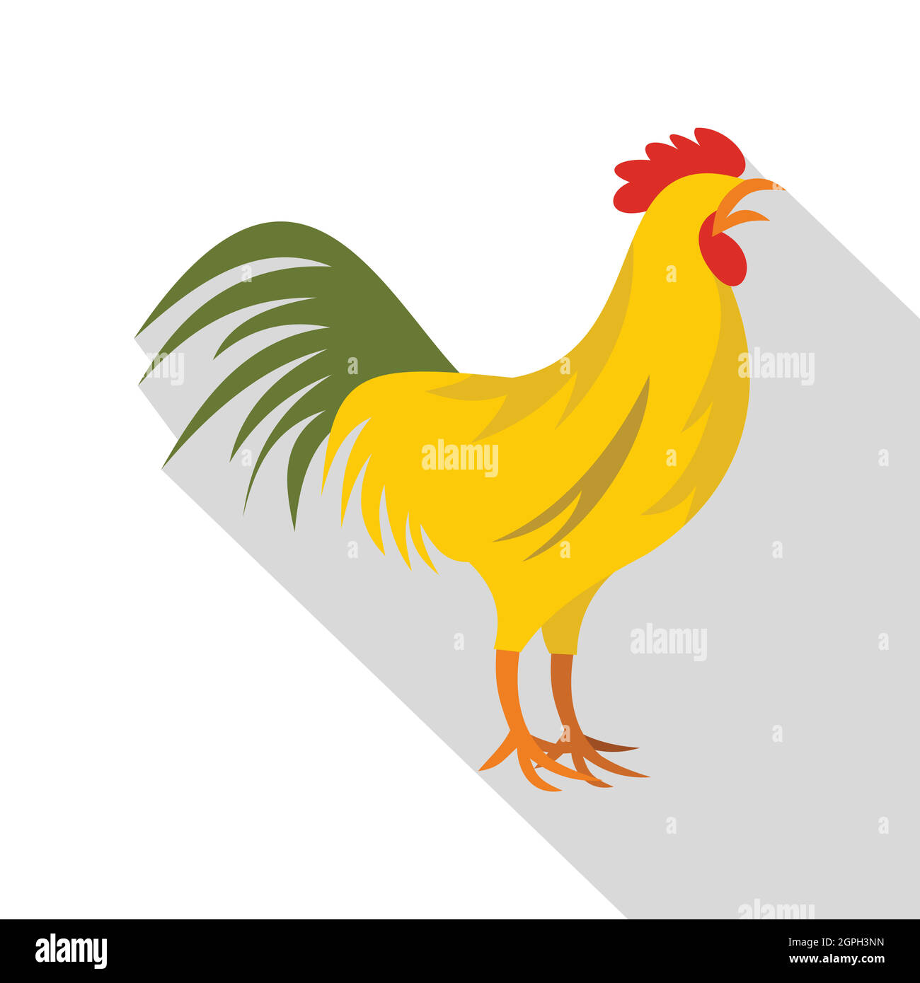French Rooster Symbol
