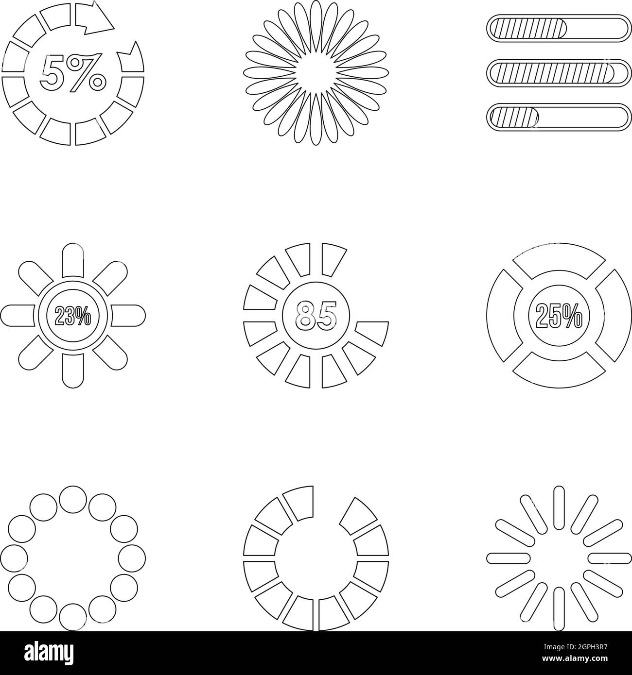 System loading Stock Vector Images - Alamy