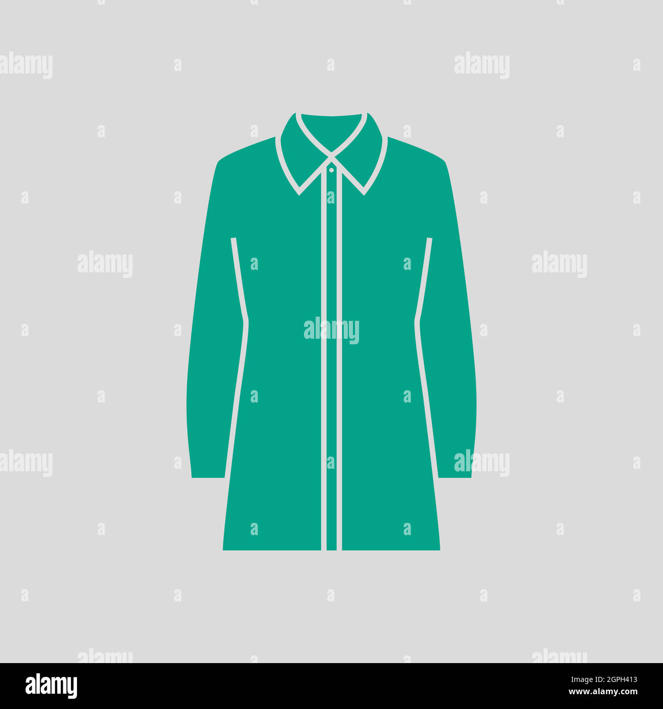 Business Blouse Icon Stock Vector Image & Art - Alamy