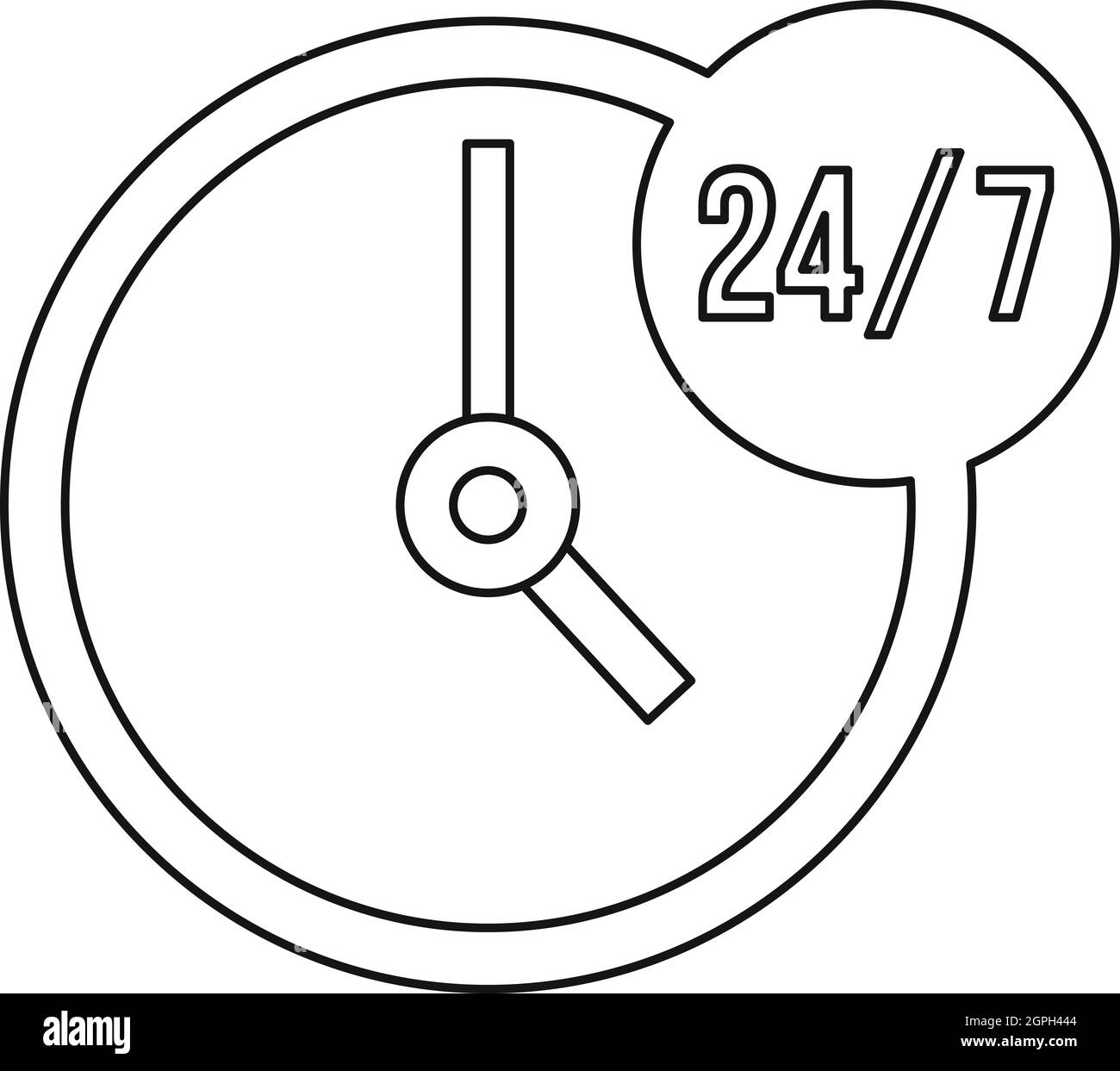 Customer service online icon Stock Vector Images - Alamy