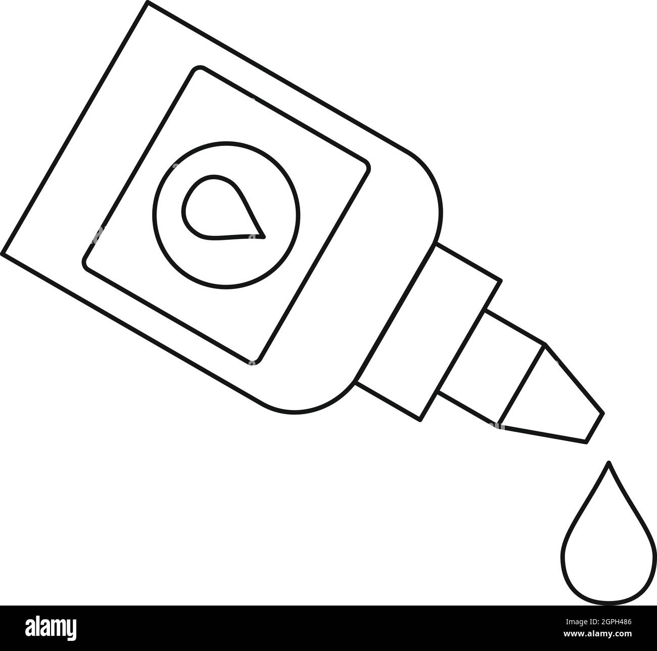 Bottle with dropper Black and White Stock Photos & Images - Alamy