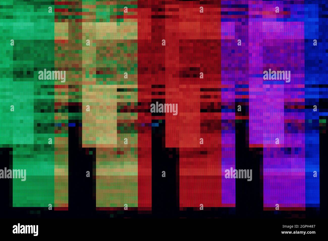 Abstract background, pattern of a digital glitch Stock Photo - Alamy