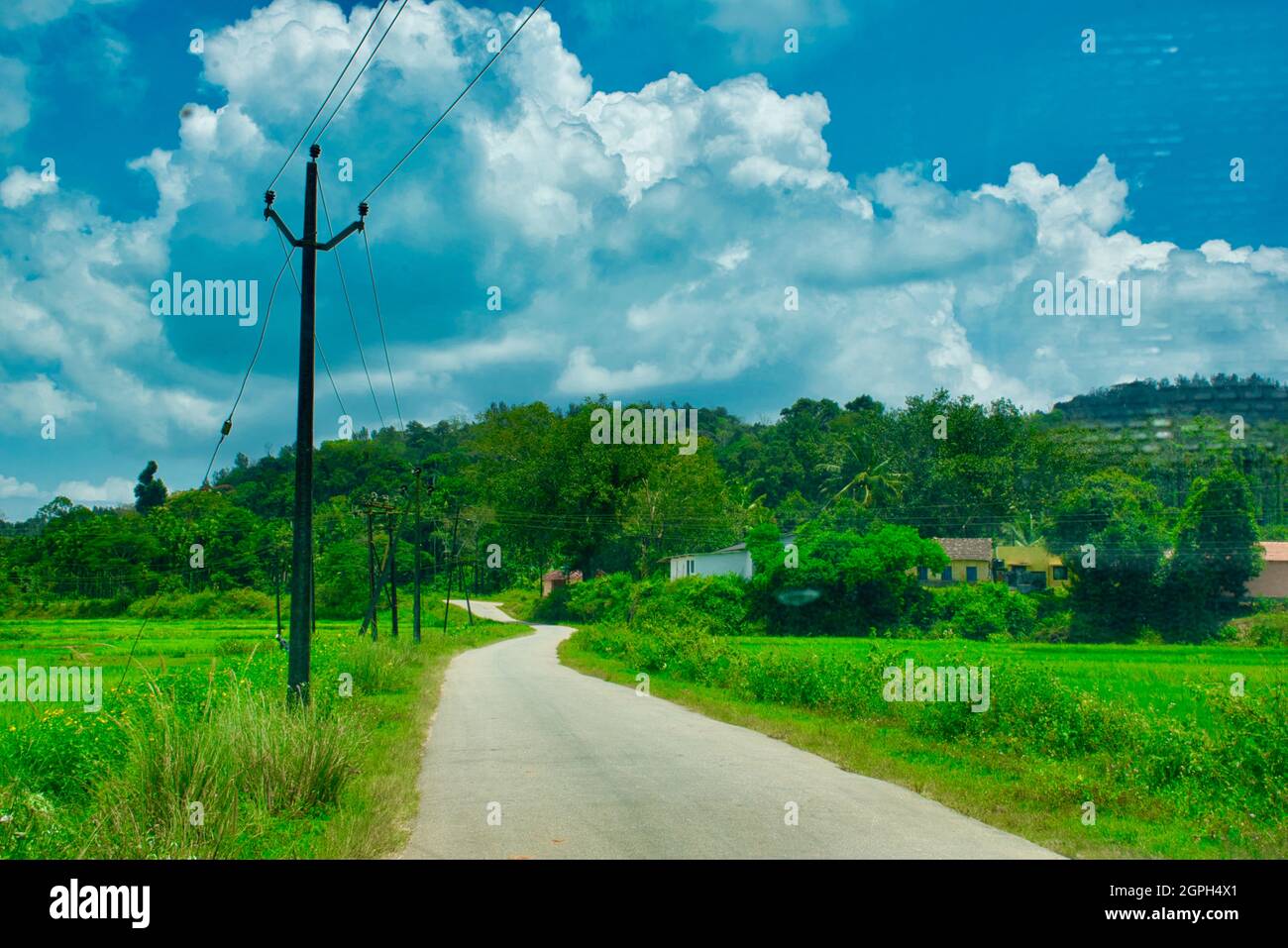 Countryside roads in India Stock Photo - Alamy