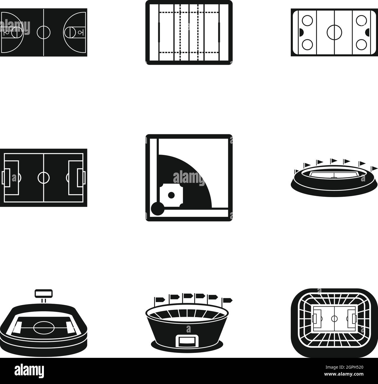 Championship icon black vector Stock Vector Images - Alamy