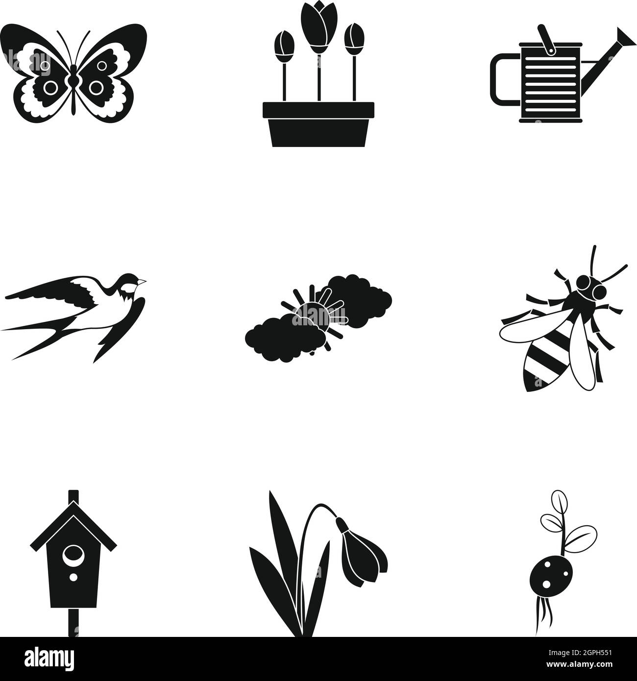 Maintenance icons hi-res stock photography and images - Alamy