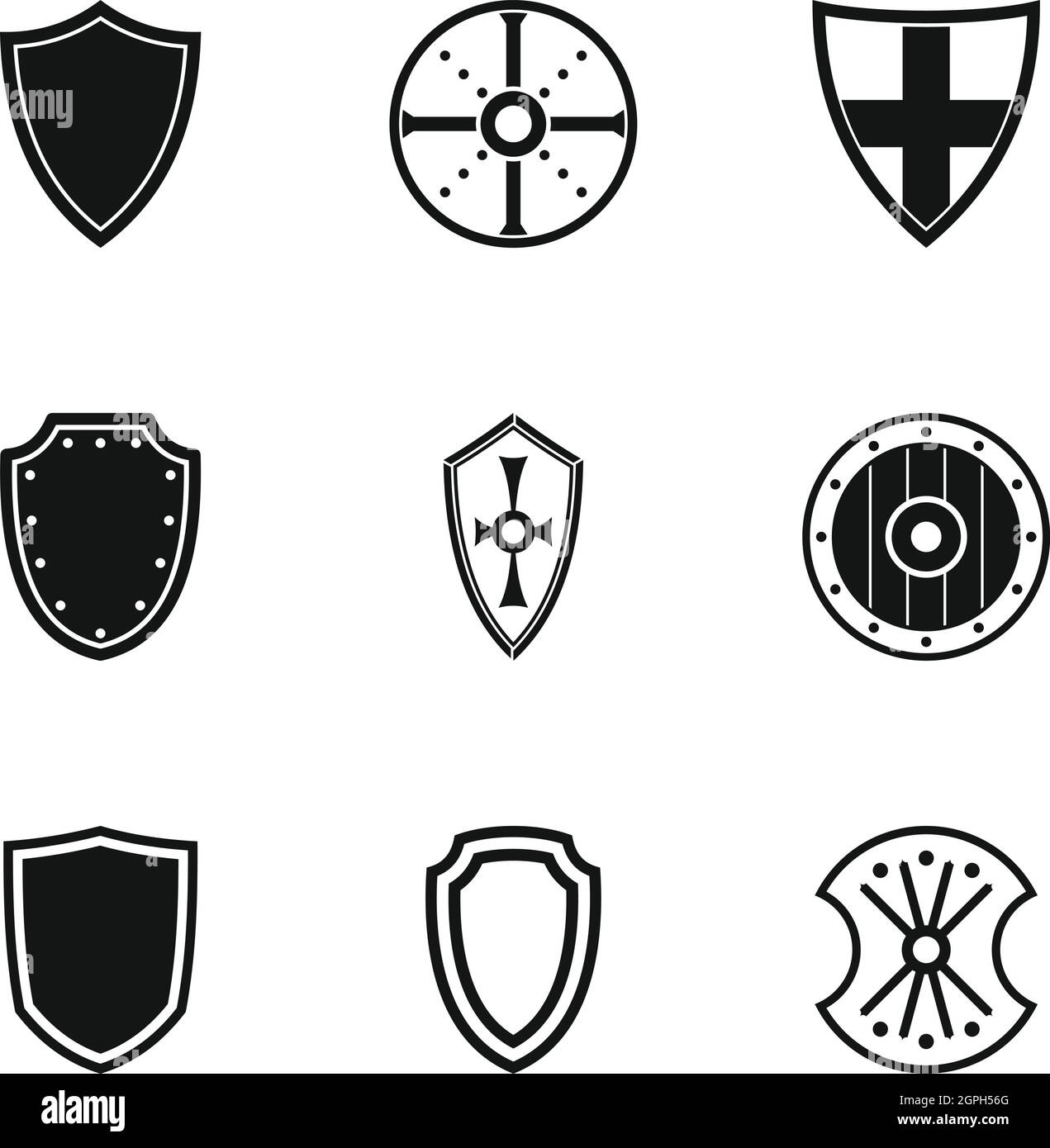 Medieval Shield Icon