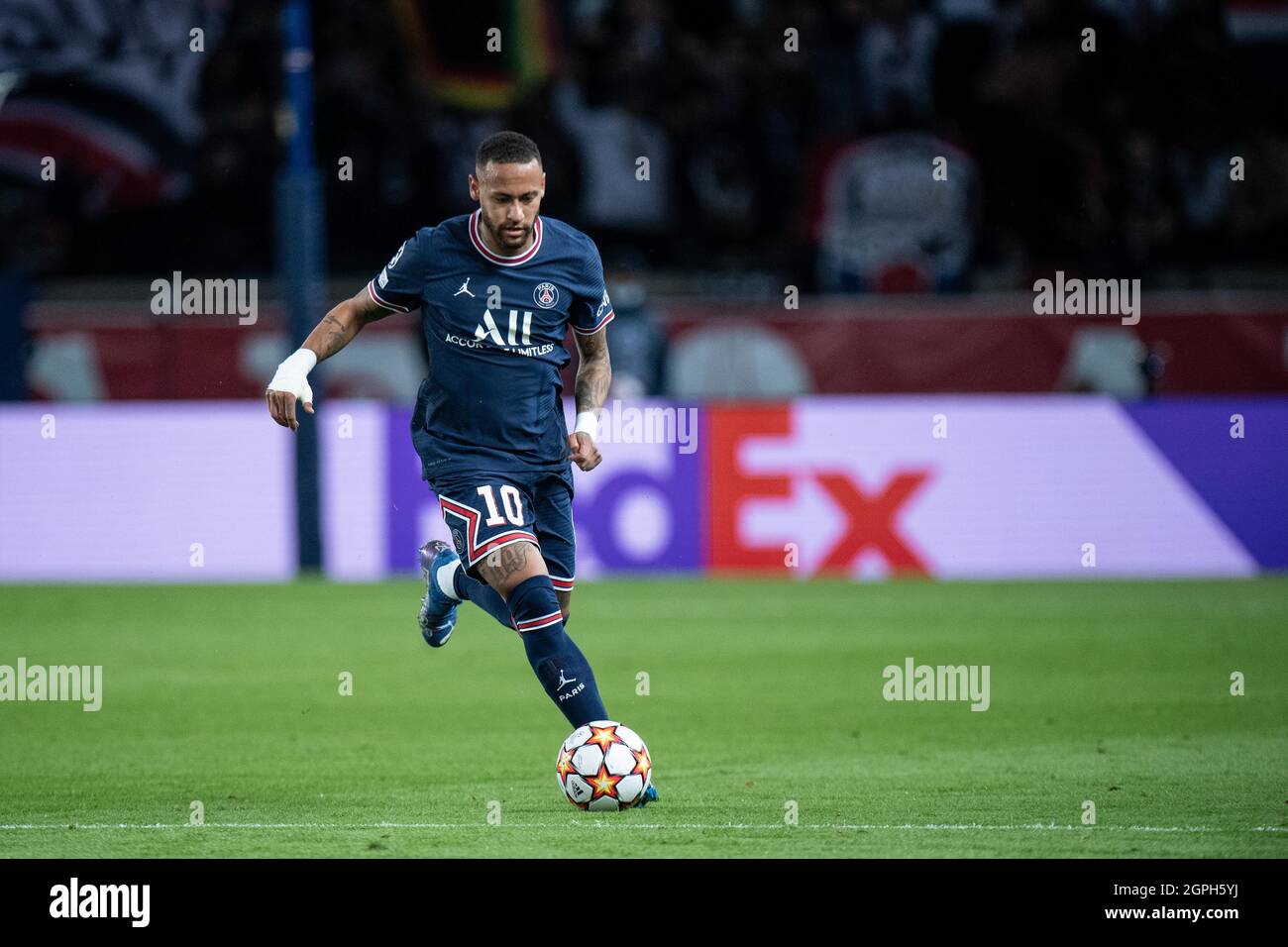 Neymar of PSG during the UEFA Champions League group A match between ...