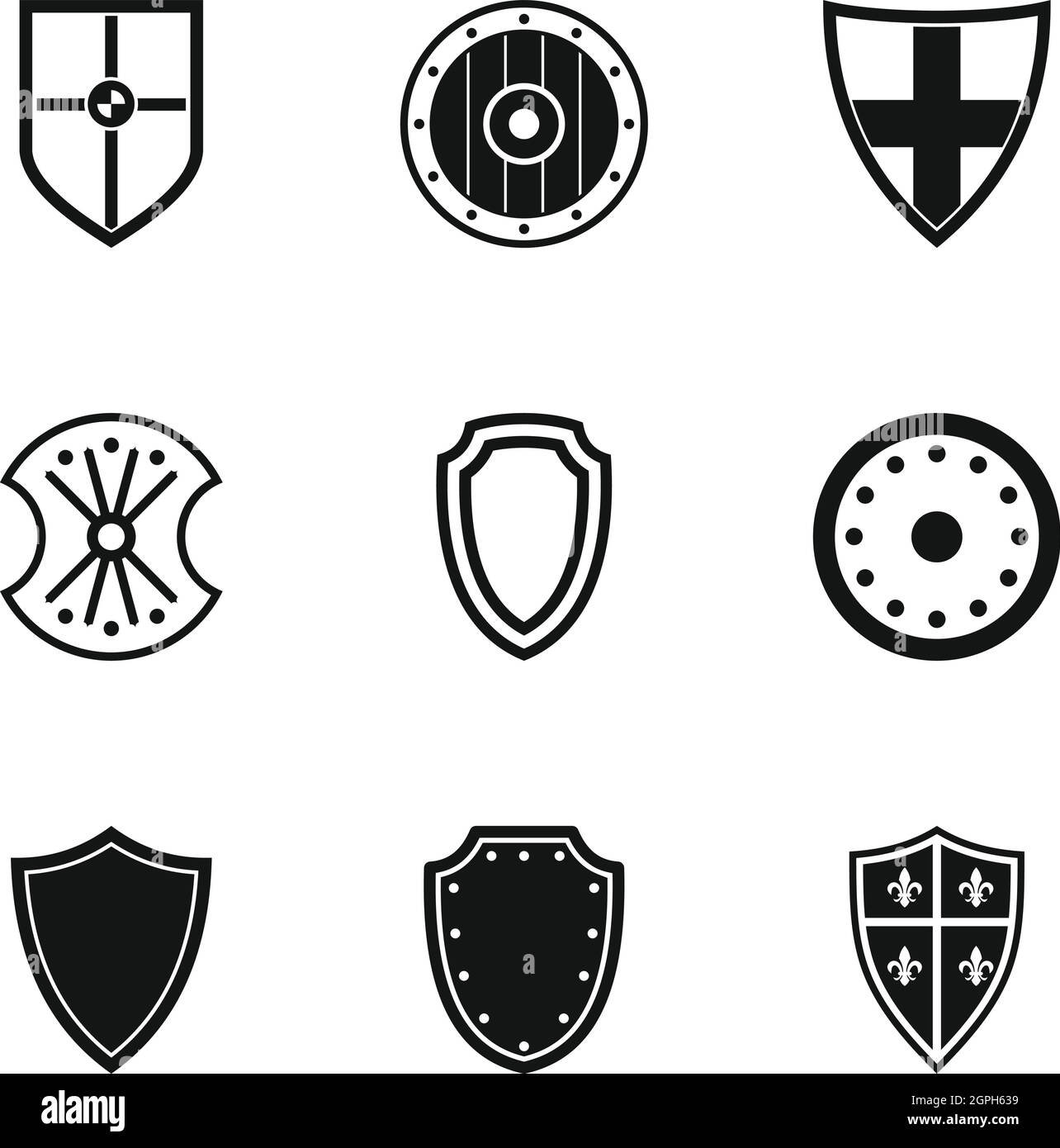 Cool Simple Shield Designs