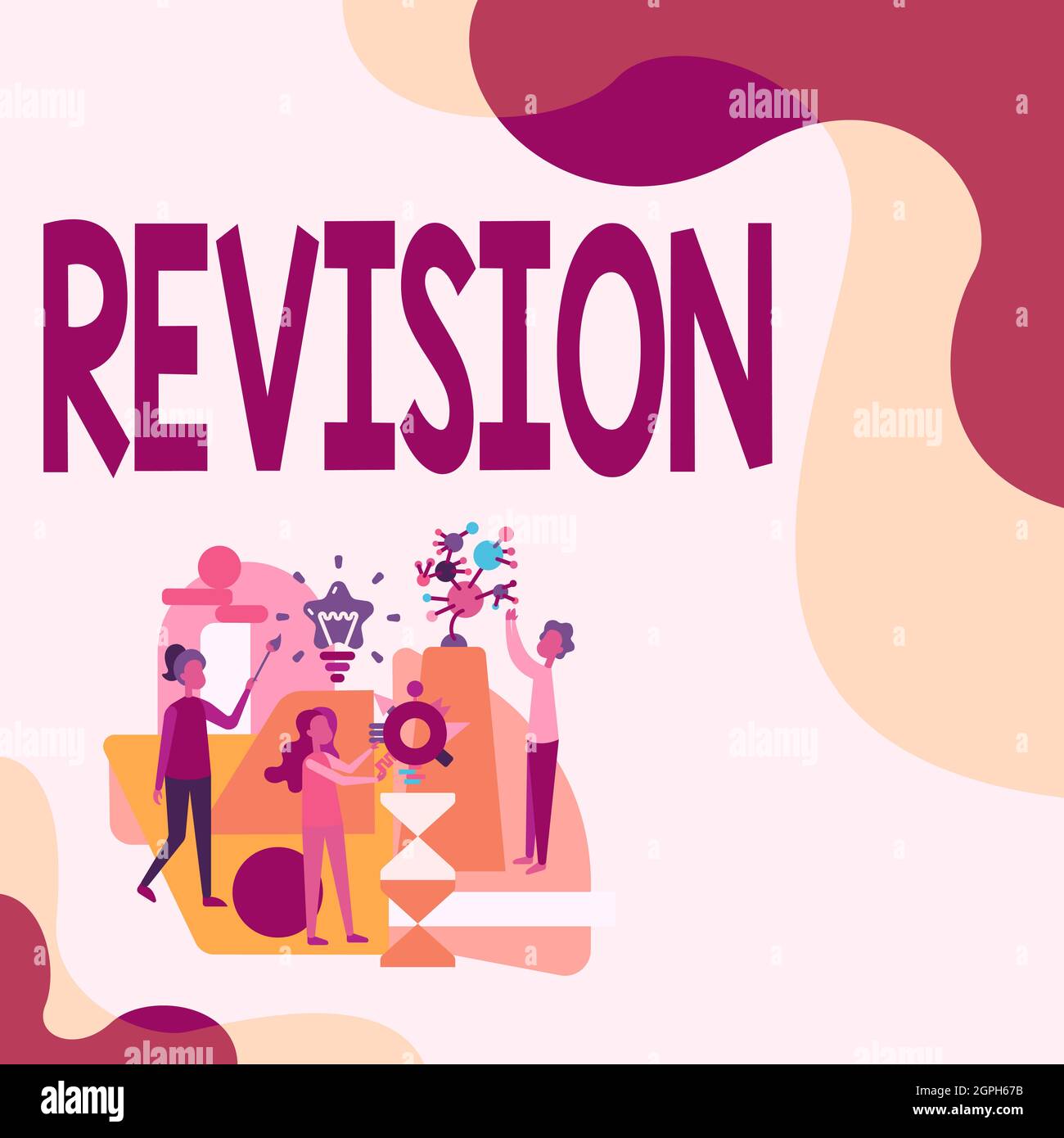 Hand writing sign Revision. Internet Concept action of revising over ...