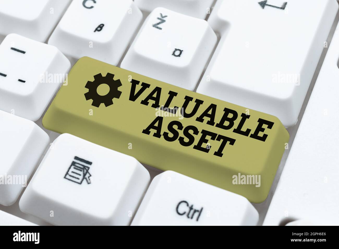 Conceptual display Valuable Asset. Business overview Your most valuable ...