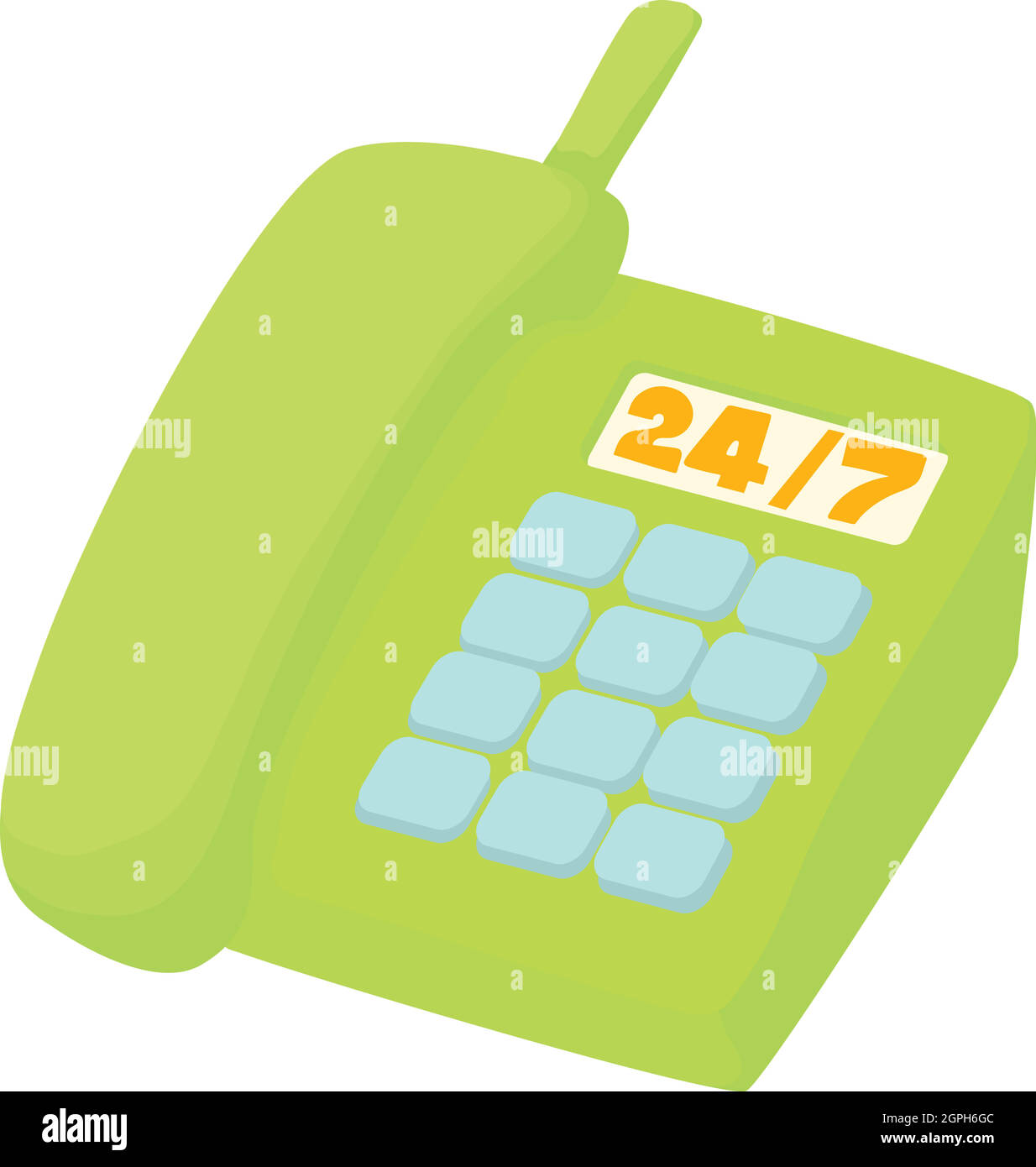 Online help icon cartoon Cut Out Stock Images & Pictures - Alamy