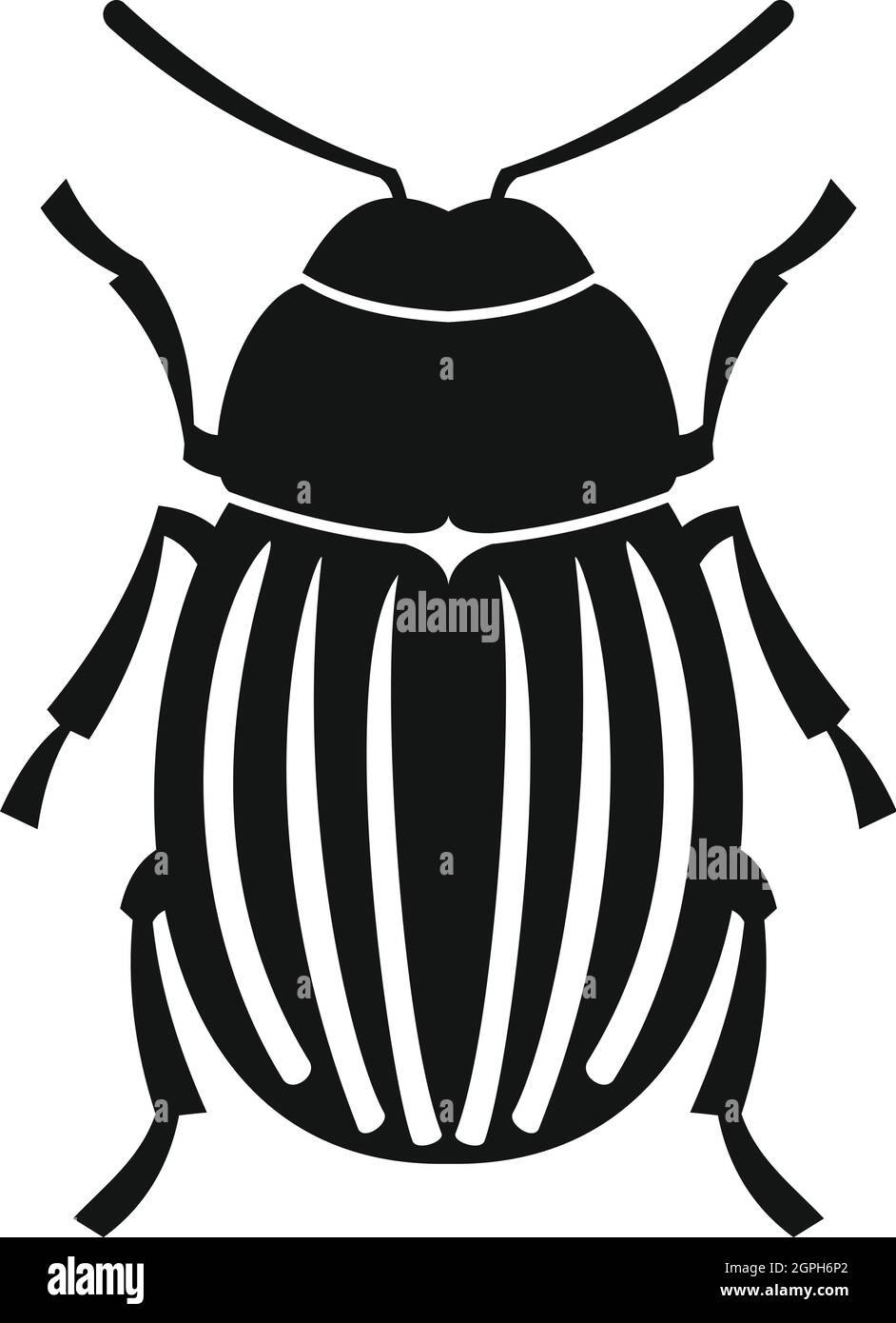 Potato bug Stock Vector Images - Alamy