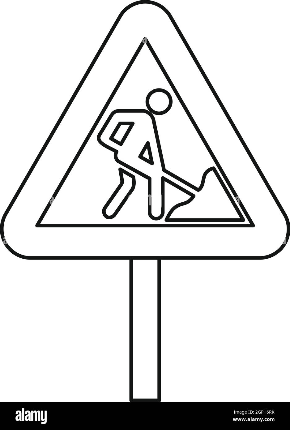 Street Sign Outline