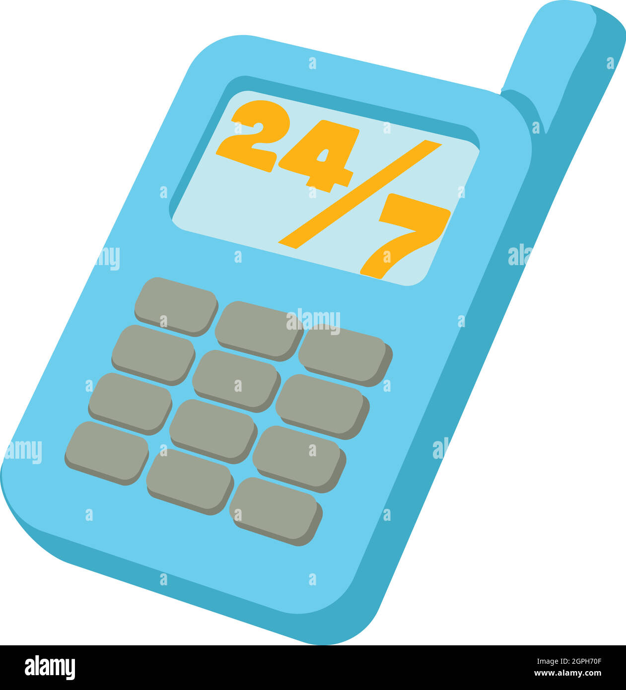 Service phone Stock Vector Images - Alamy