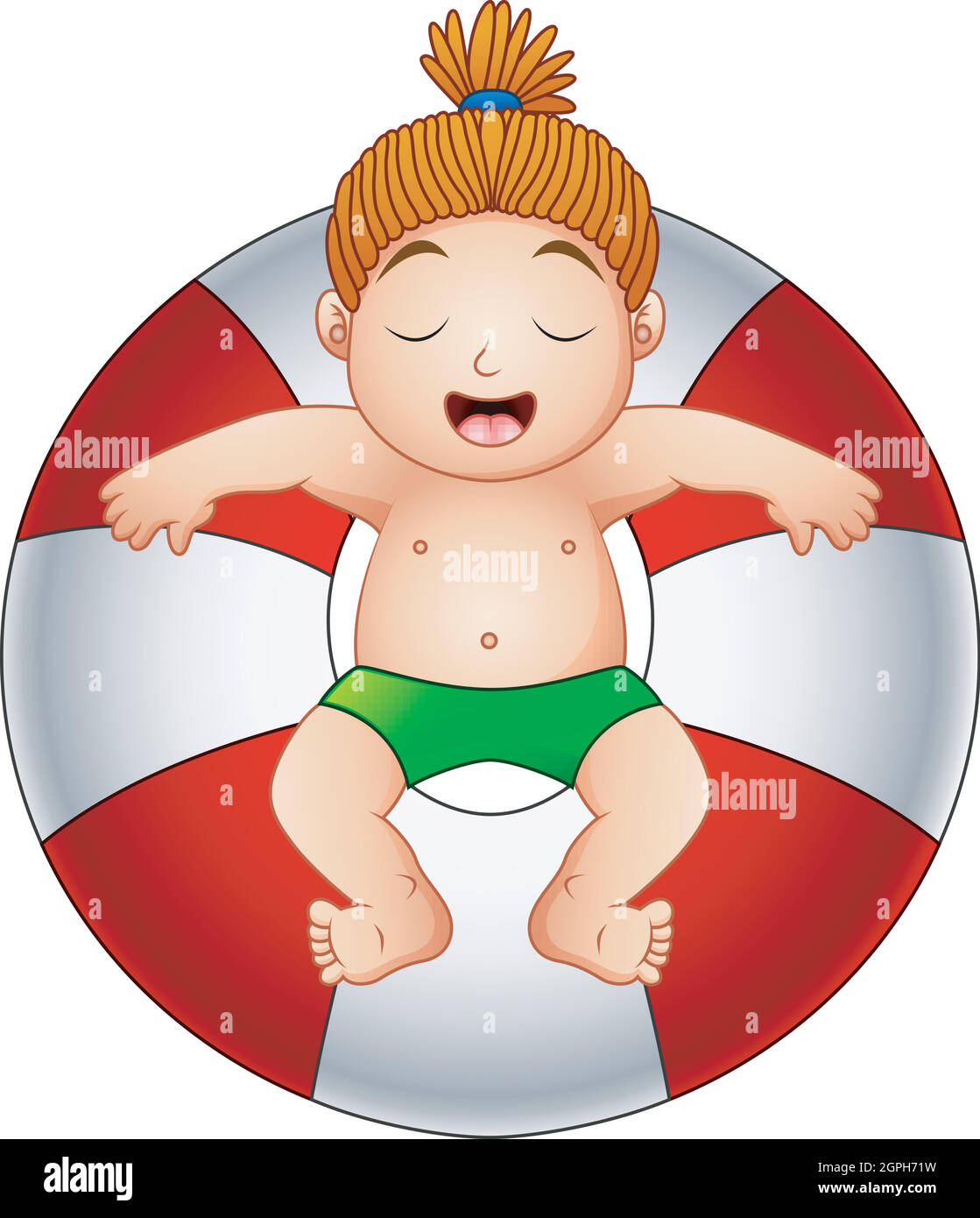 Inflatable floating leisure Stock Vector Images - Alamy