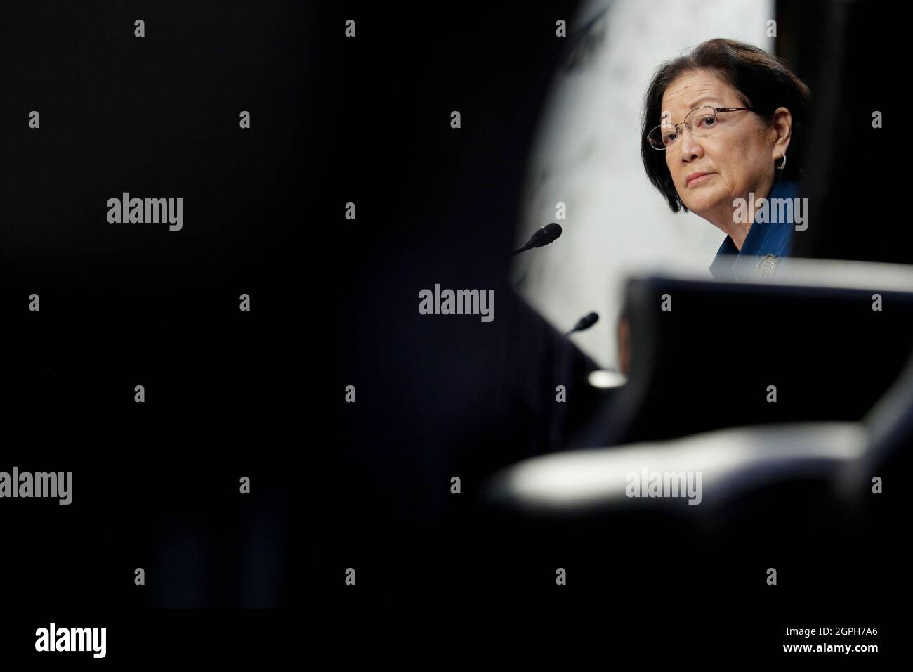 United States Senator Mazie Hirono (Democrat of Hawaii) delivers ...