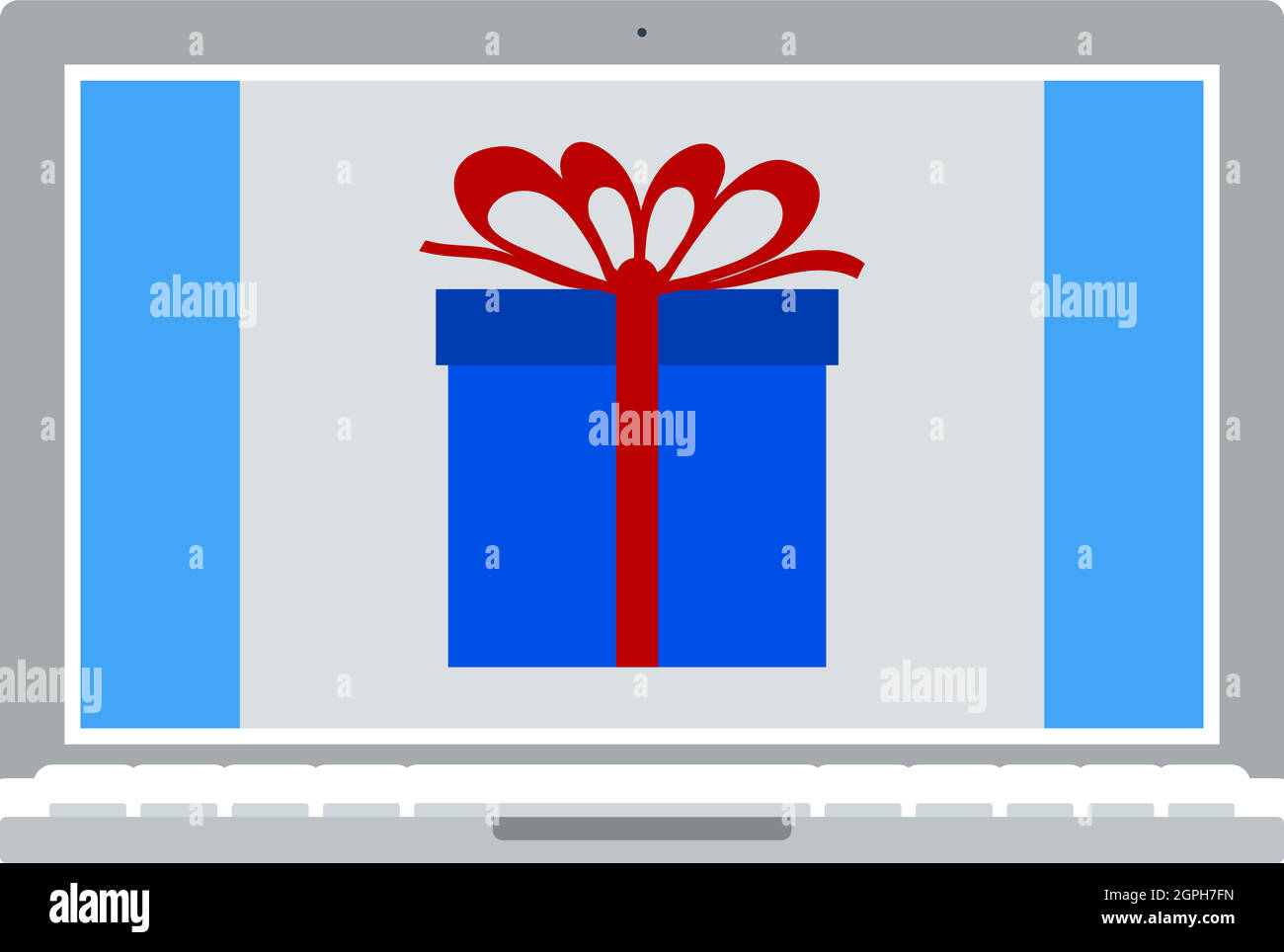 Mobile icon on screen Stock Vector Images - Alamy