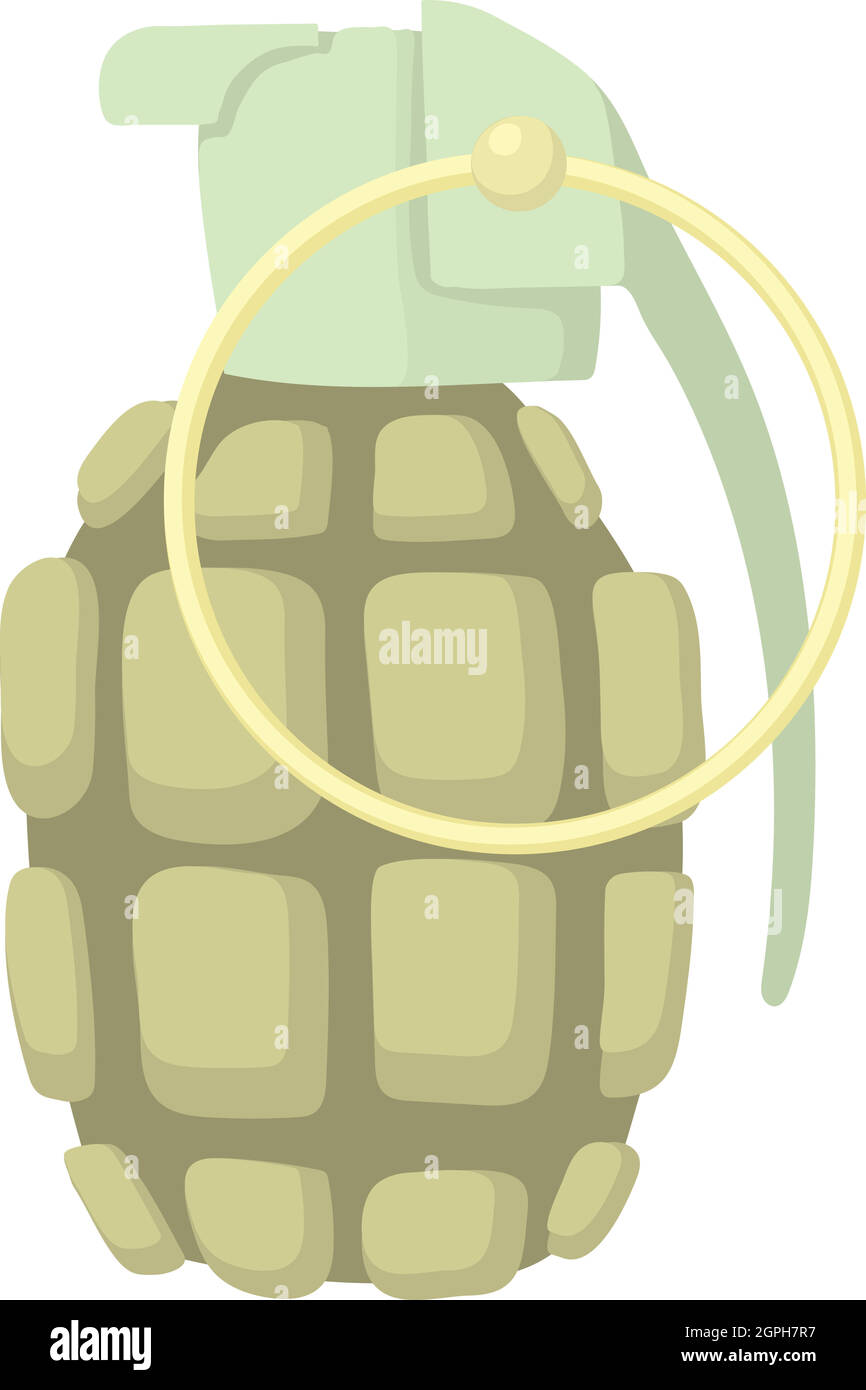 Hand grenade icon, cartoon style Stock Vector Image & Art - Alamy