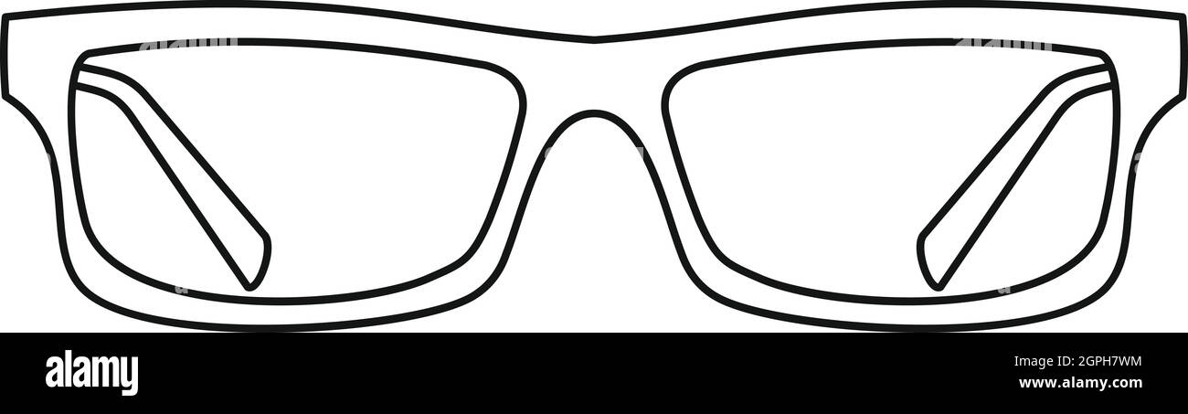 Cool retro black outline hi-res stock photography and images - Alamy