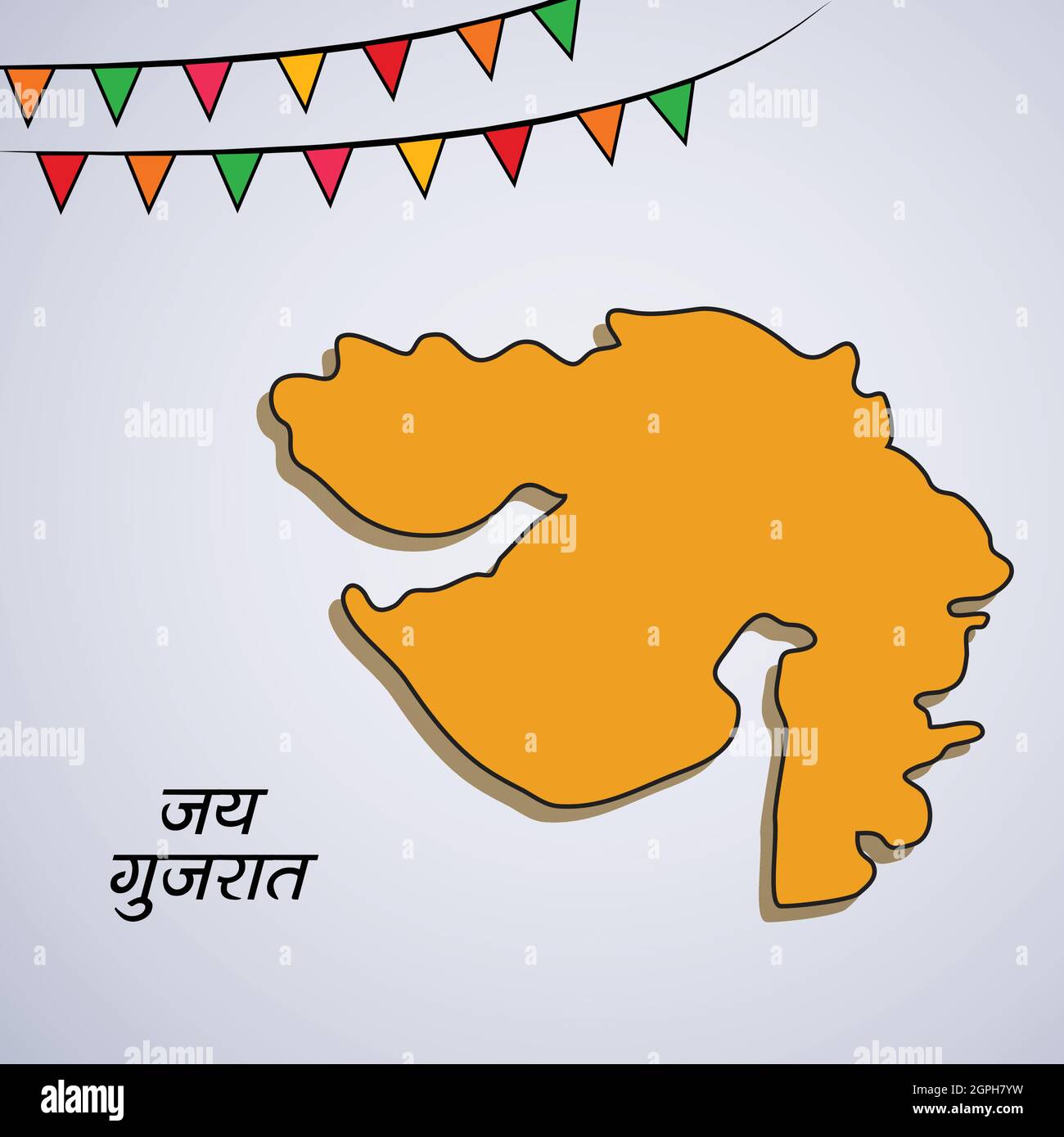 Gujarat Day Background Stock Vector Image & Art - Alamy