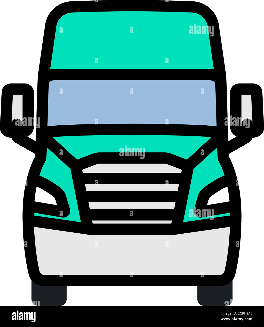 Truck icon hi-res stock photography and images - Alamy
