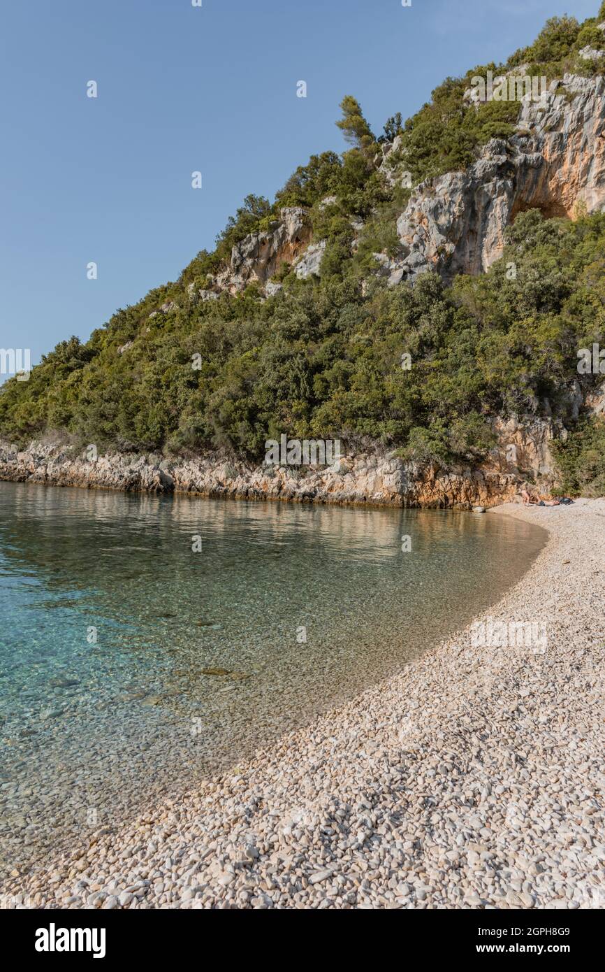 Korcula island beach hi-res stock photography and images - Alamy