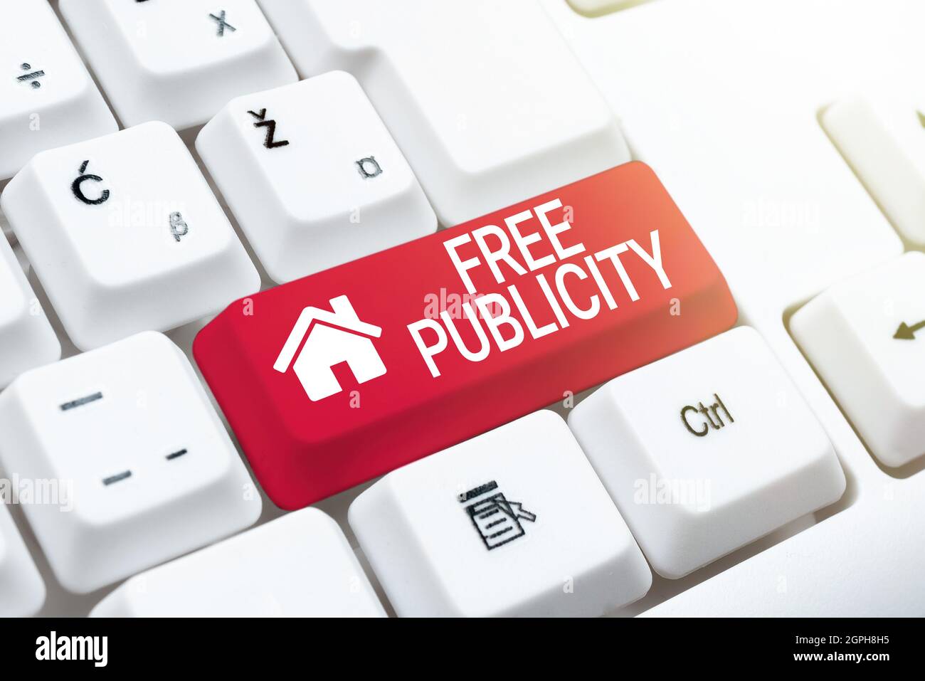 Sign displaying Free Publicity. Concept meaning Promotional marketing ...