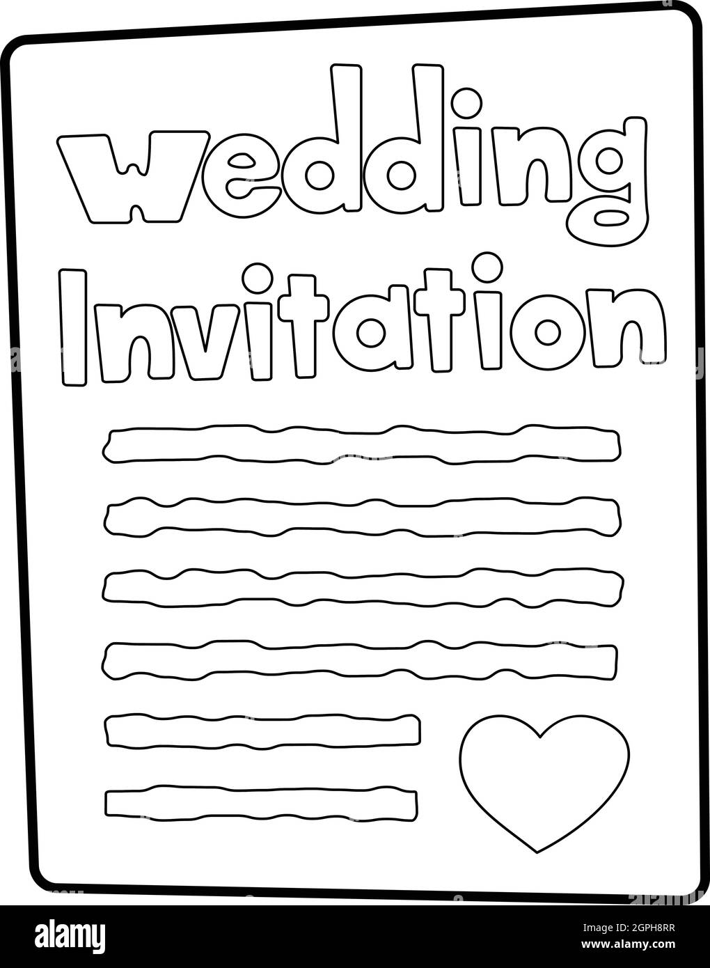 Email communication icon outline Cut Out Stock Images & Pictures - Alamy